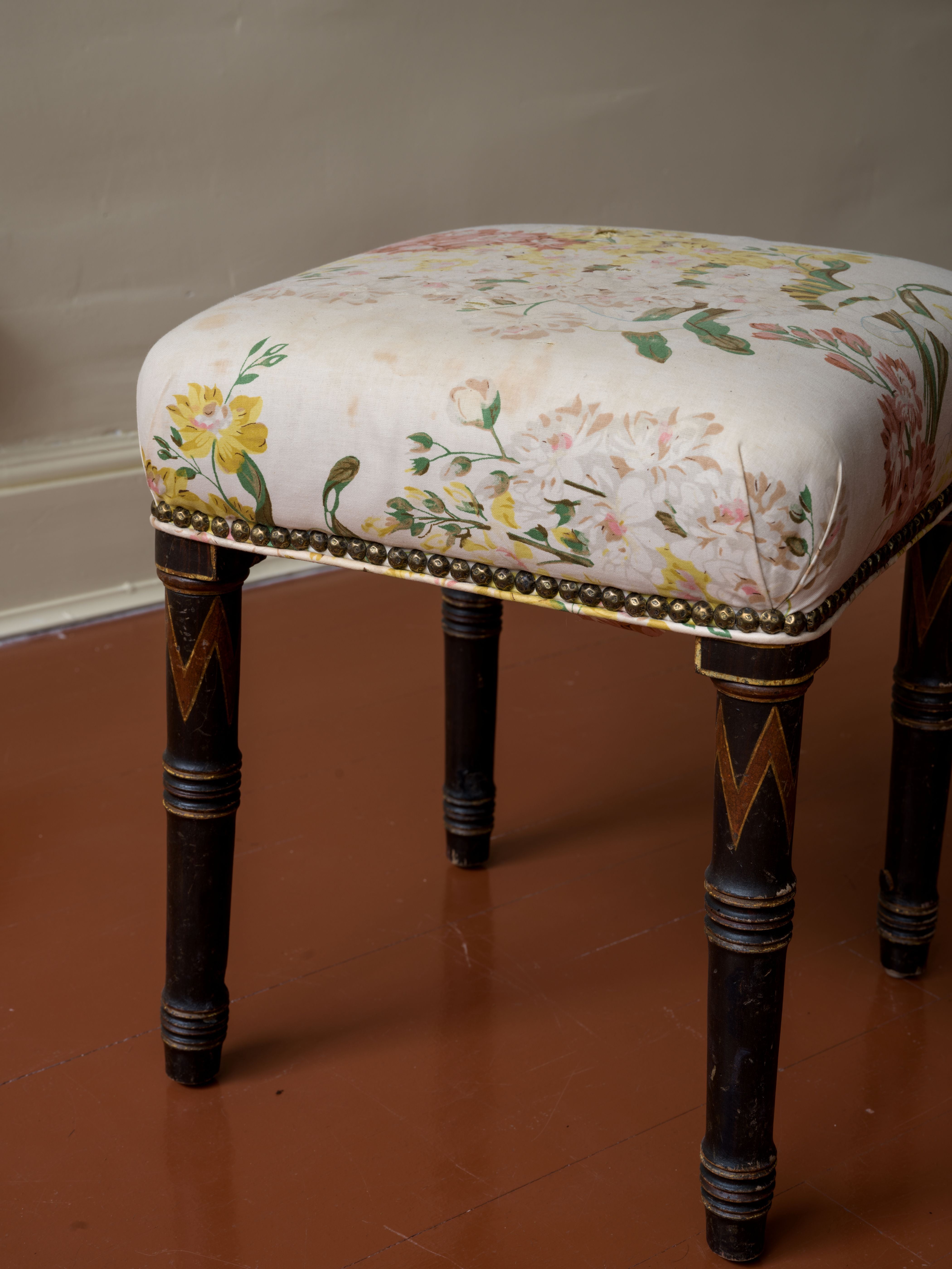 Antique Regency Footstool – Antik